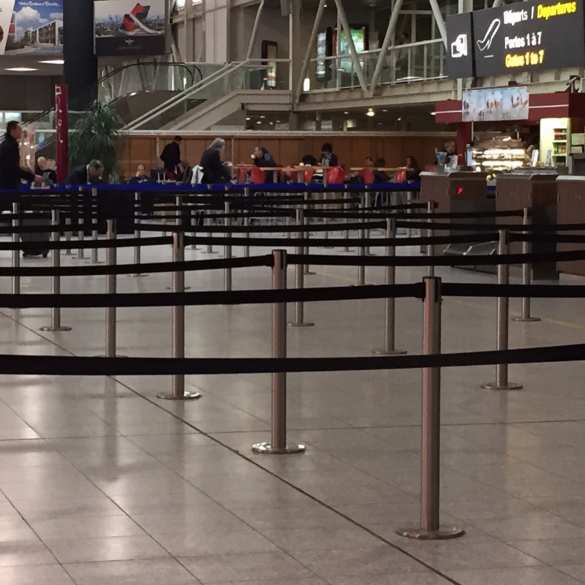 Poteau de guidage amovible, à embase magnétique (Chromé, 300cm)